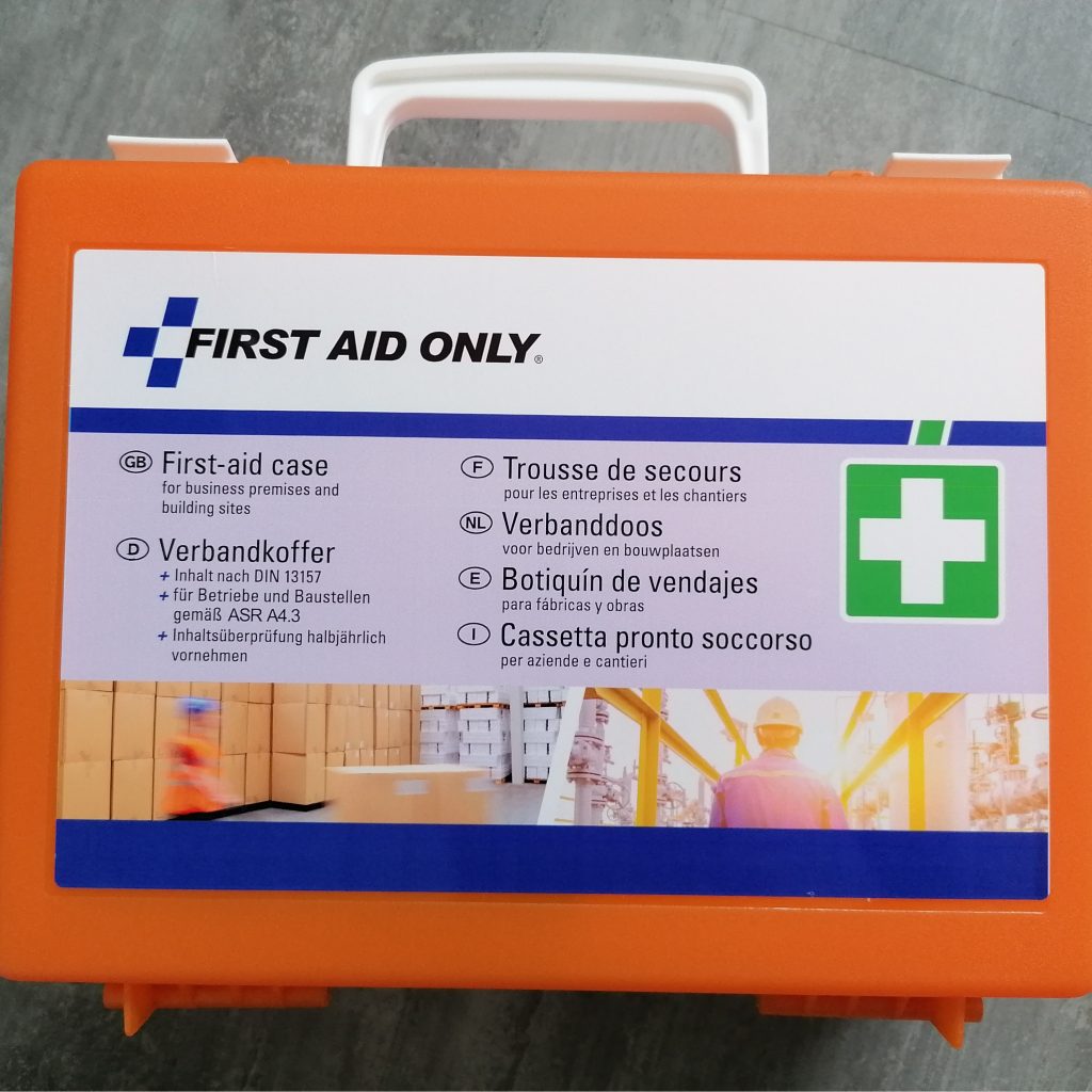 First Aid Only - compact first aid kit DIN 13157 - Prüfengel
