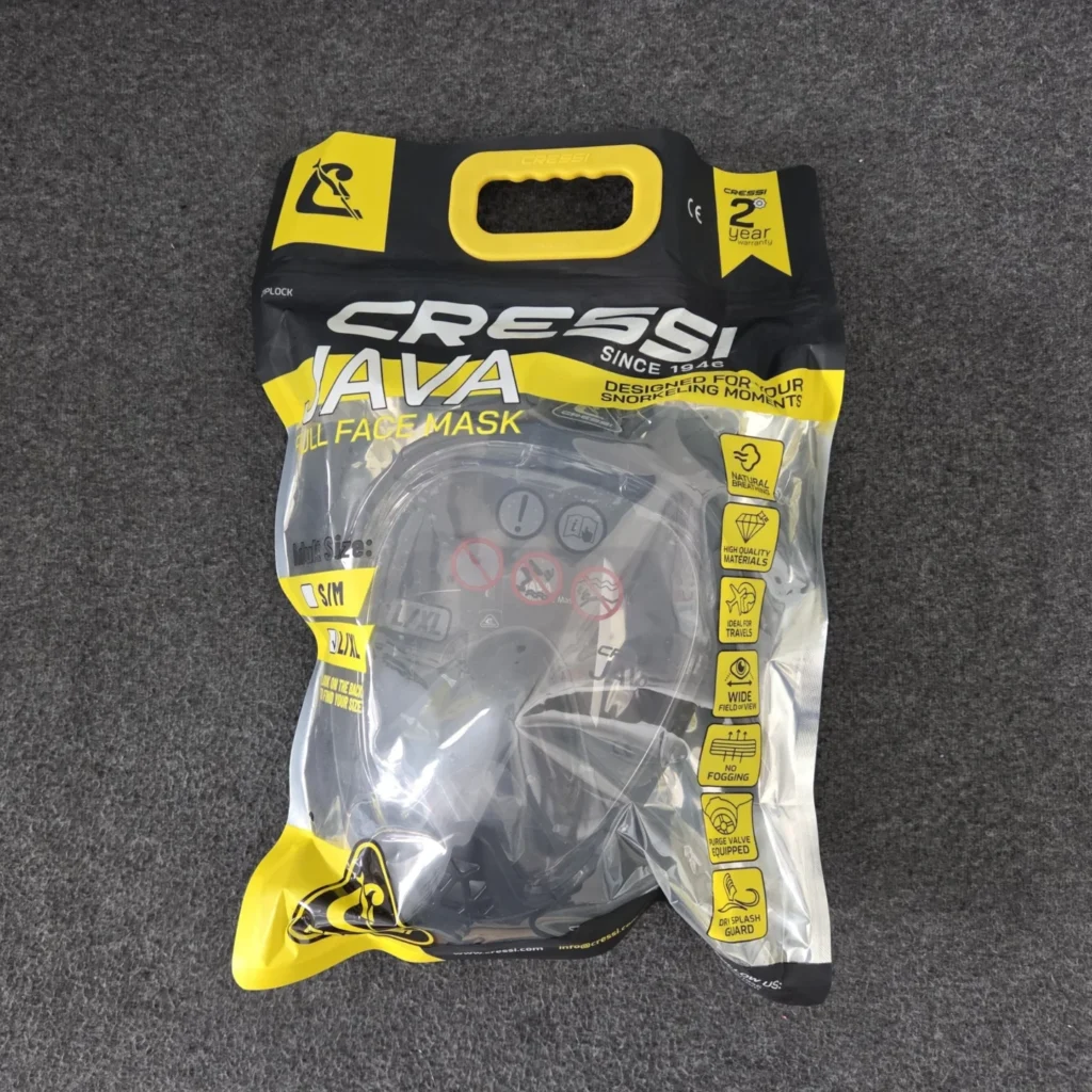 Maska do snorkelingu Cressi JAVA - Prüfengel