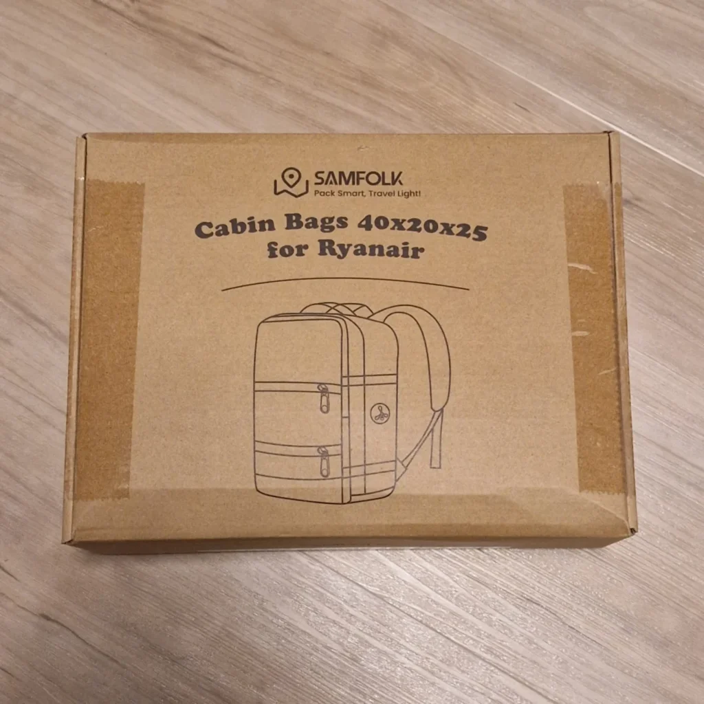 Ryanair Cabin Bag from Samfolk - Prüfengel