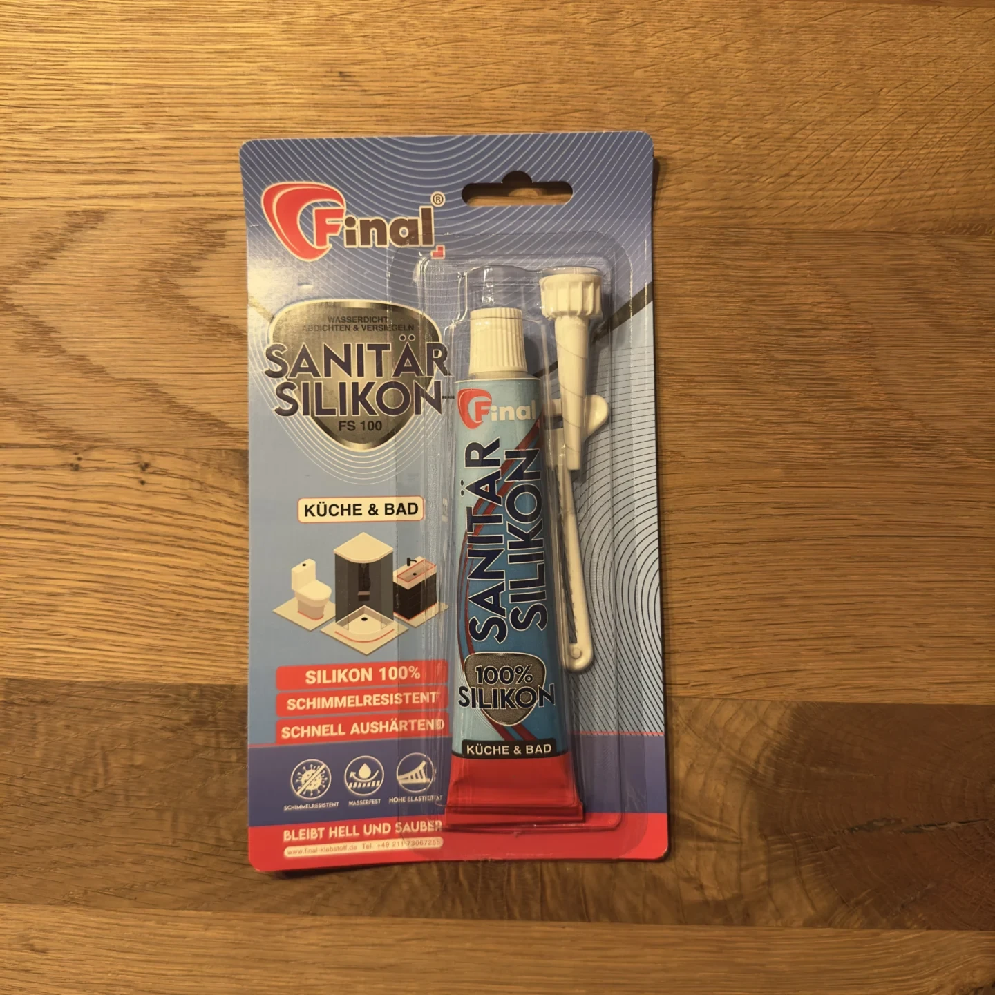 Final - Sanitary silicone - Prüfengel